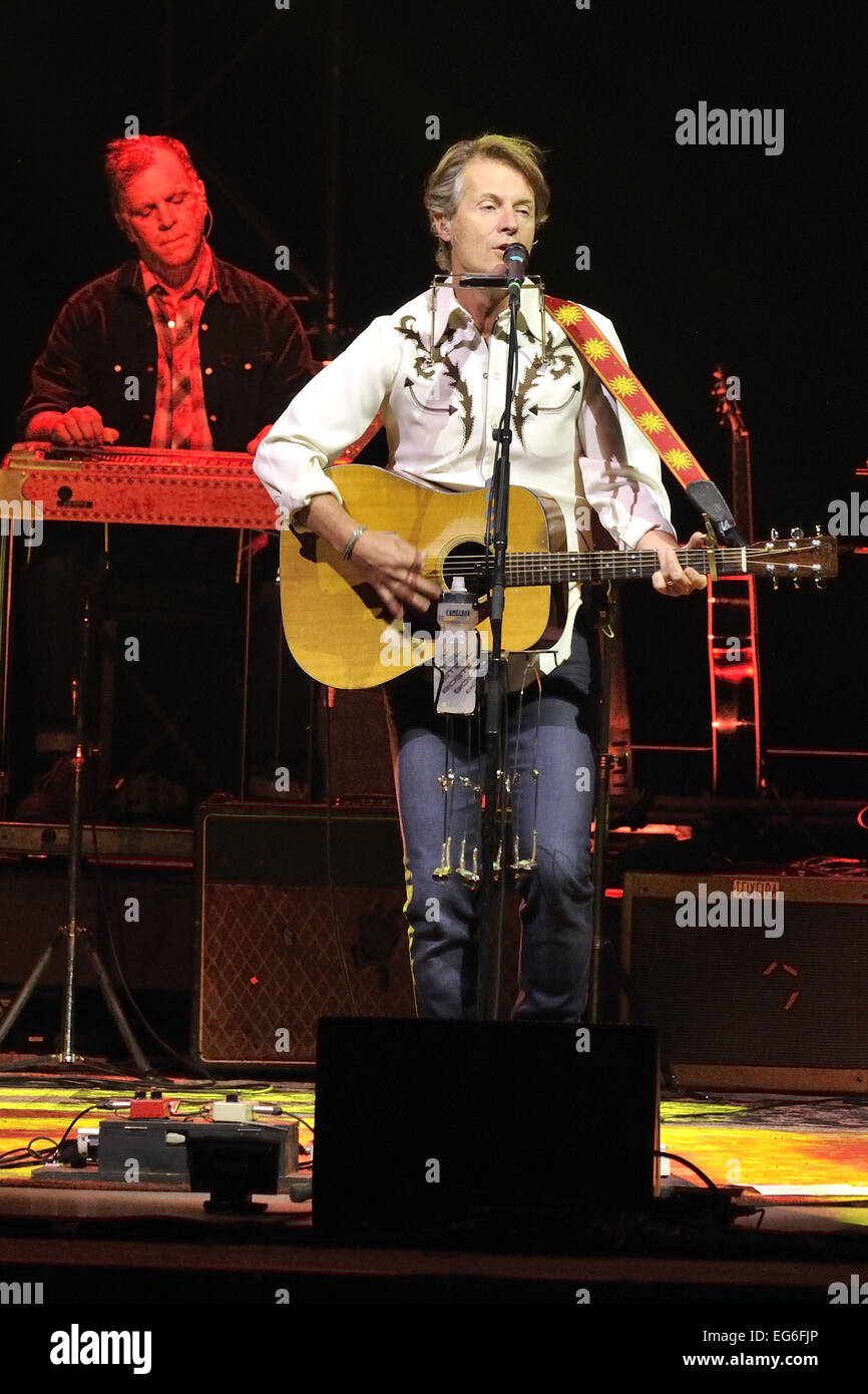 Blue Rodeo performs at the Molson Canadian Amphitheatre. Featuring: Jim ...