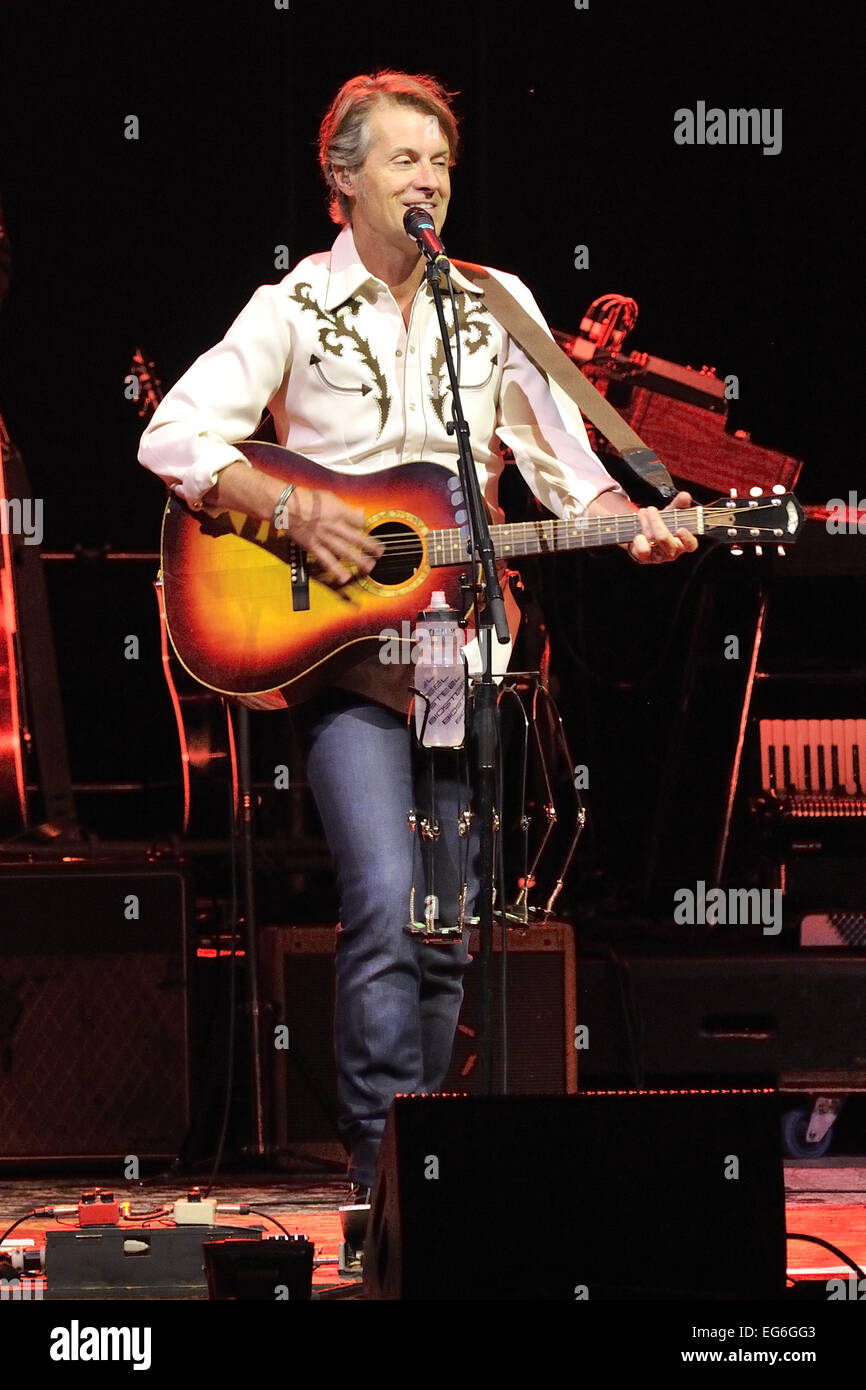 Blue Rodeo performs at the Molson Canadian Amphitheatre. Featuring: Jim ...