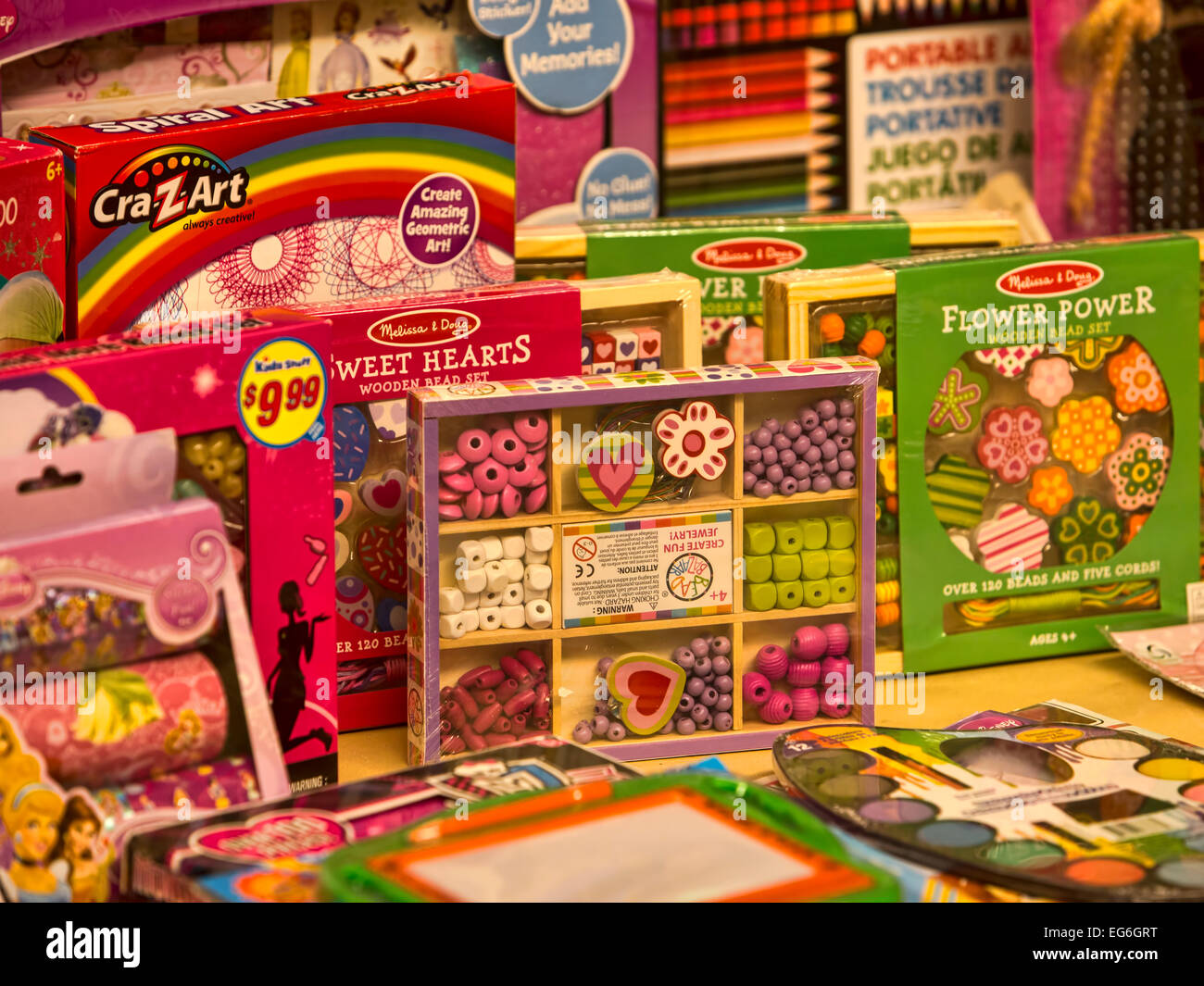 A pile heap of Christmas toys, colorful packages Stock Photo - Alamy