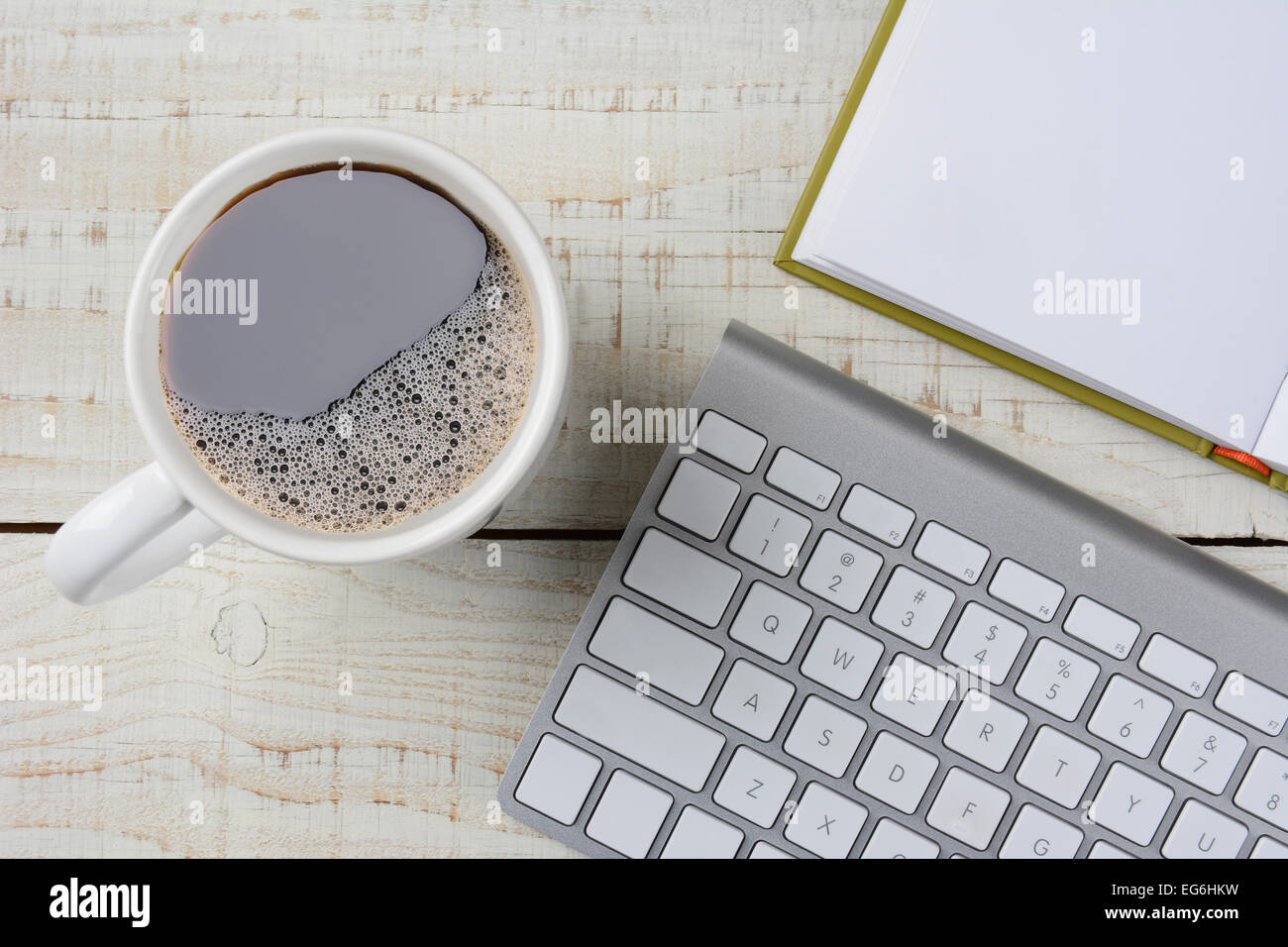Computer keyboard and coffee cup hi-res stock photography and images ...