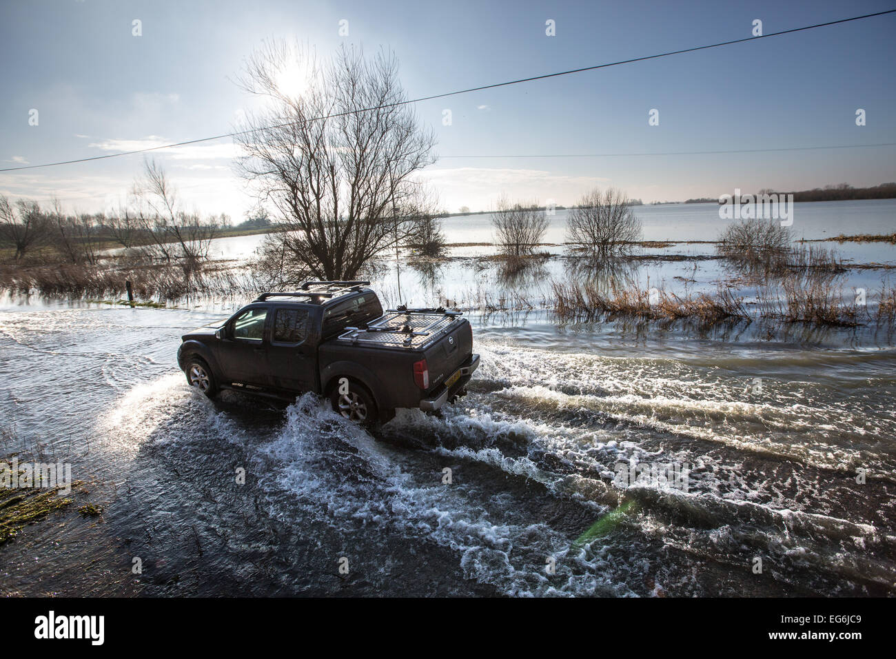 Road Flooded At Sutton Gault High Resolution Stock Photography and ...