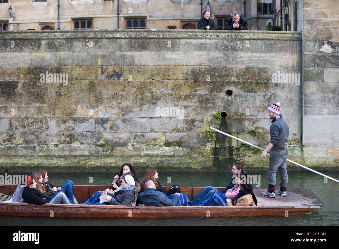Historic punting tour hi-res stock photography and images - Alamy
