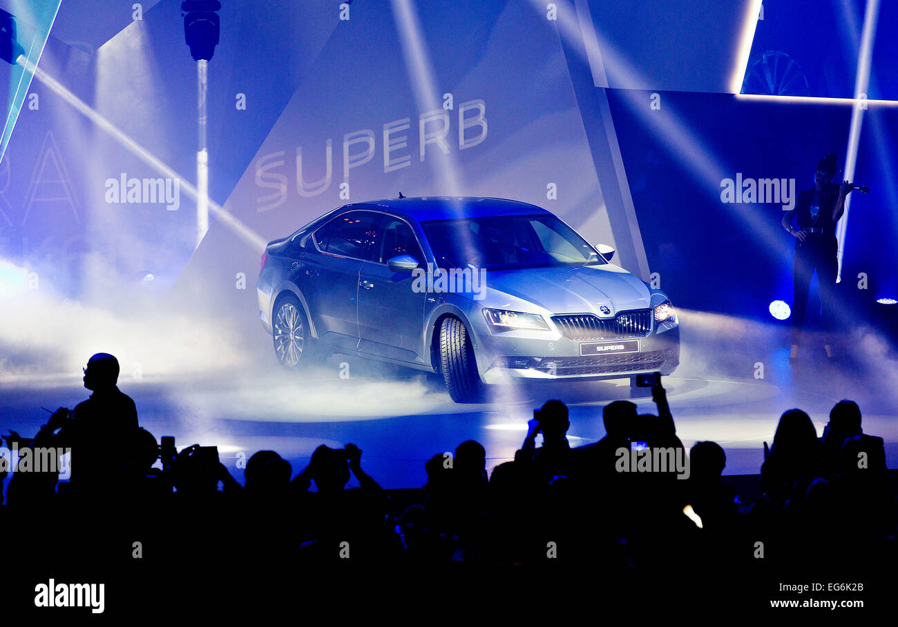 Skoda Superb, third generation Stock Photo - Alamy