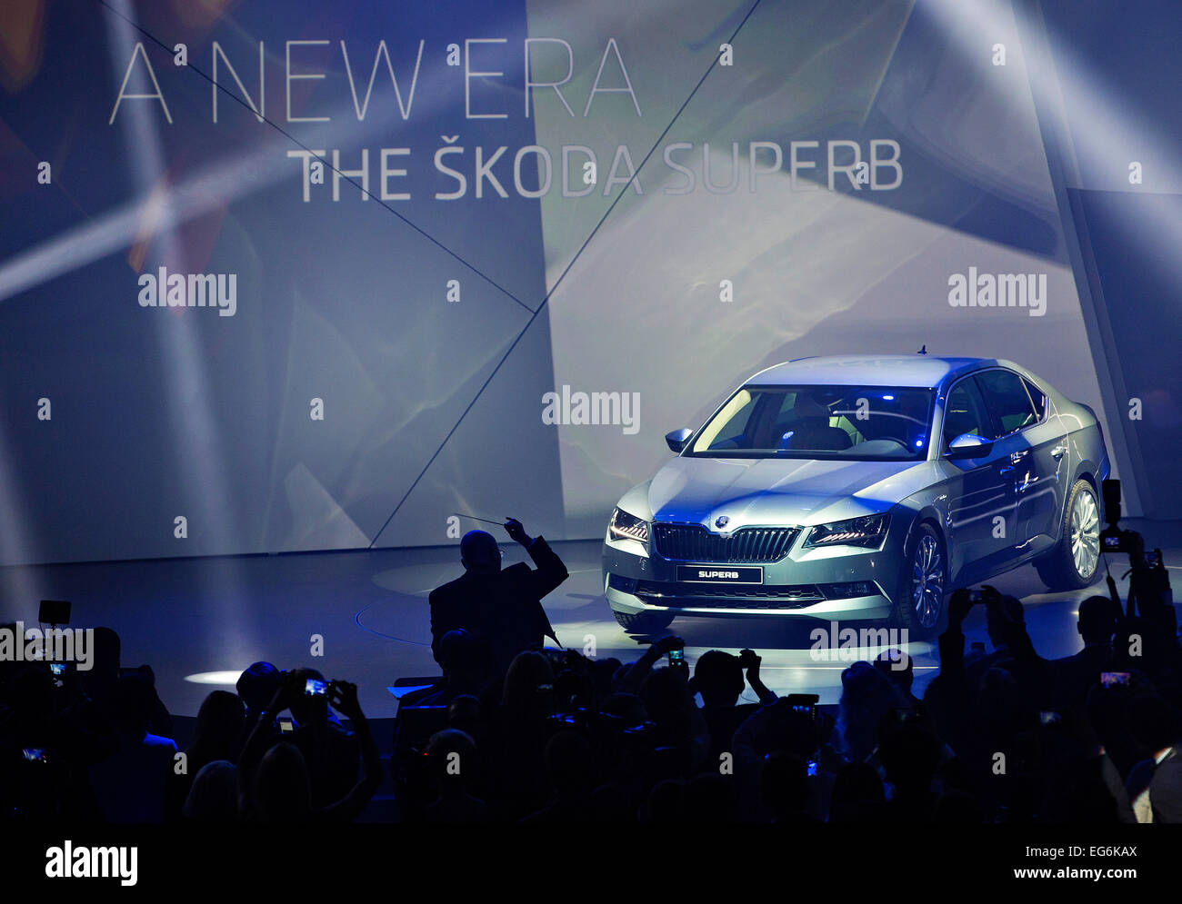 Skoda Superb, third generation Stock Photo - Alamy