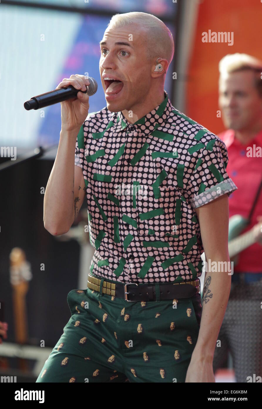 Neon Trees perform live on NBC Networks 'The Today Show' Featuring ...