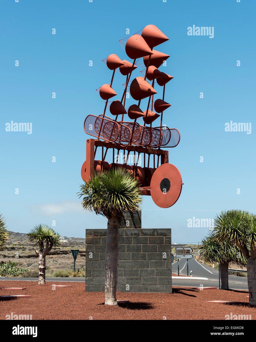 Windmills by Cesar Manrique, Lanzarote, Spain. Architect: Cesar ...