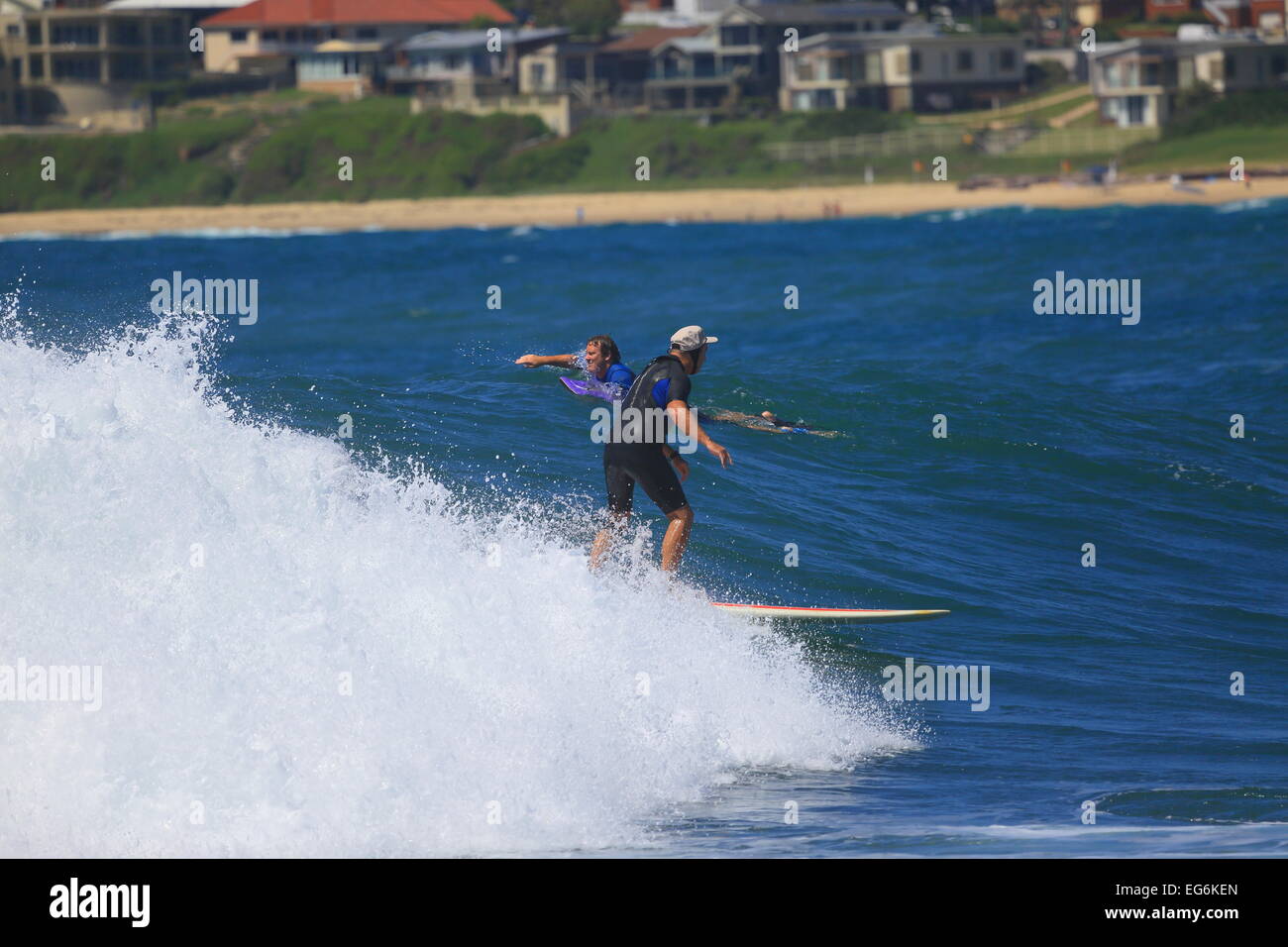 Australian Beaches and Surfers Stock Photo - Alamy