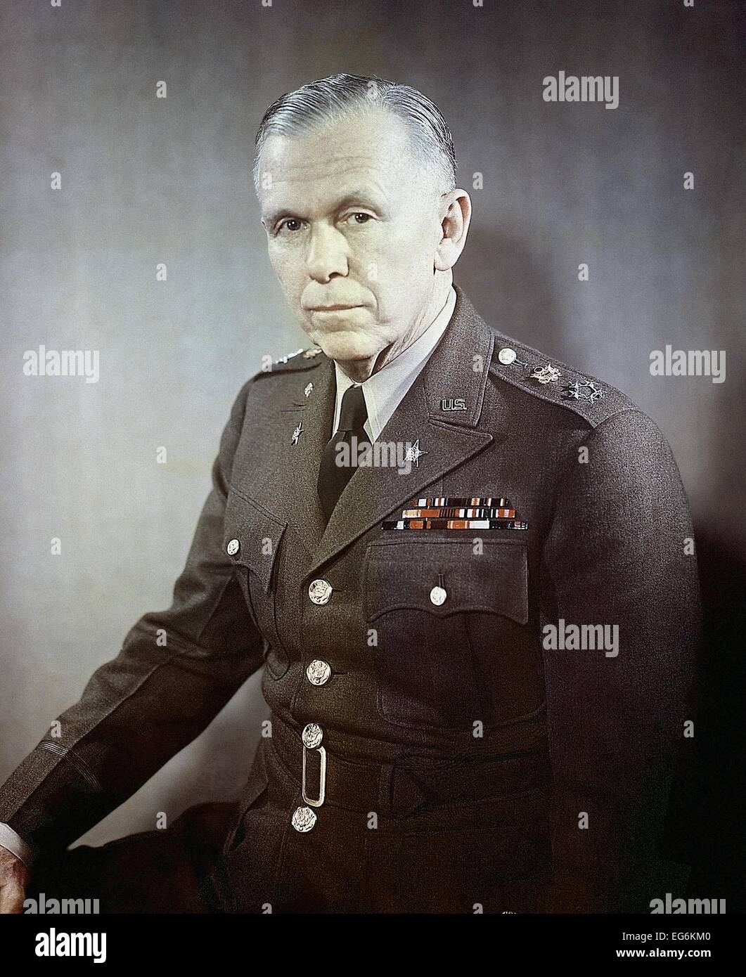 General George C. Marshall as Army Chief of Staff in World War 2. He ...