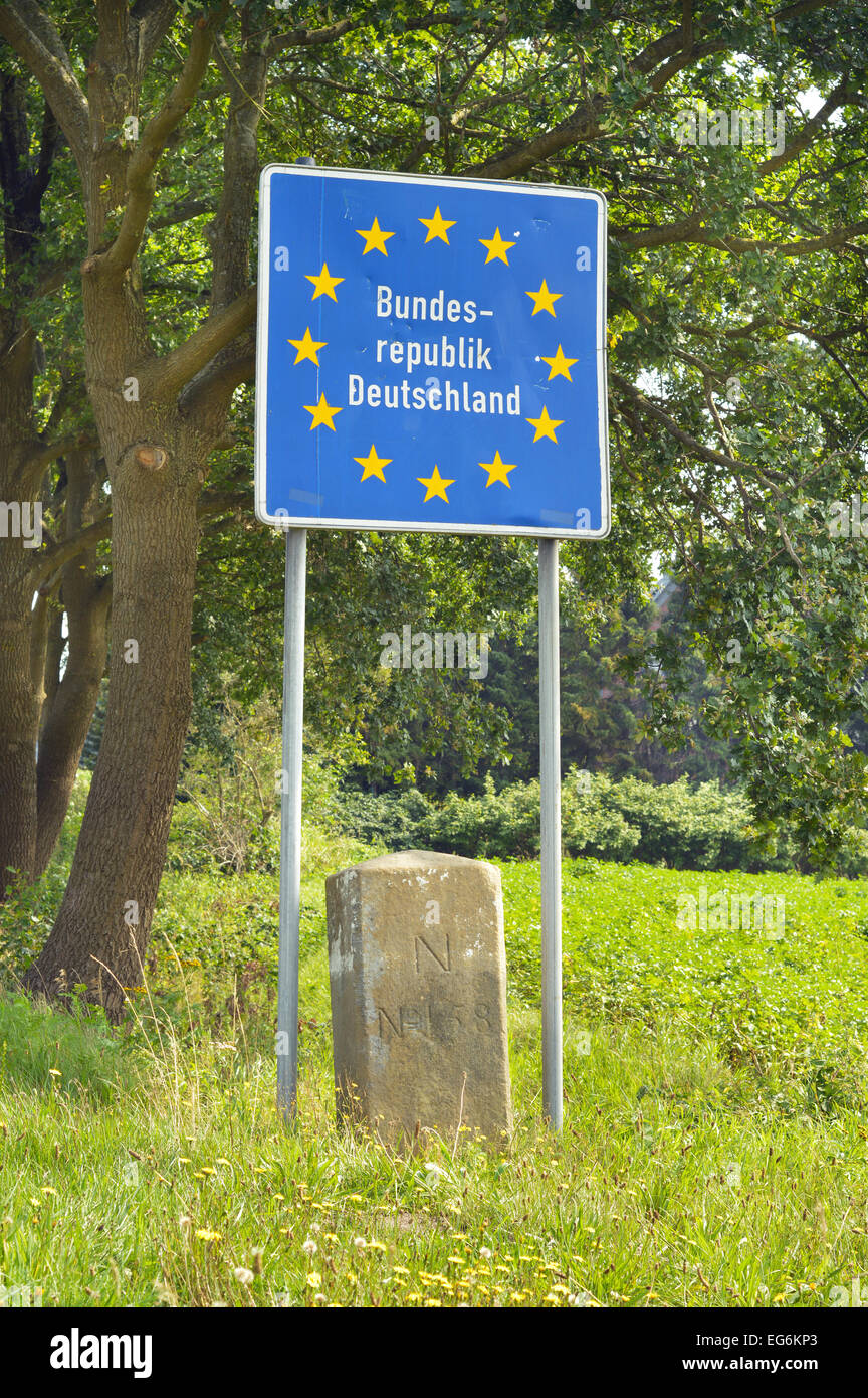 Netherlands germany border hi-res stock photography and images - Alamy