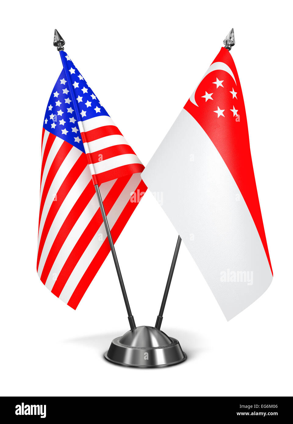 Miniature american flags hi-res stock photography and images - Alamy