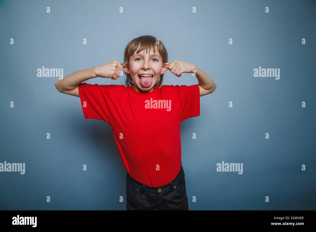 Tongue boy hi-res stock photography and images - Alamy