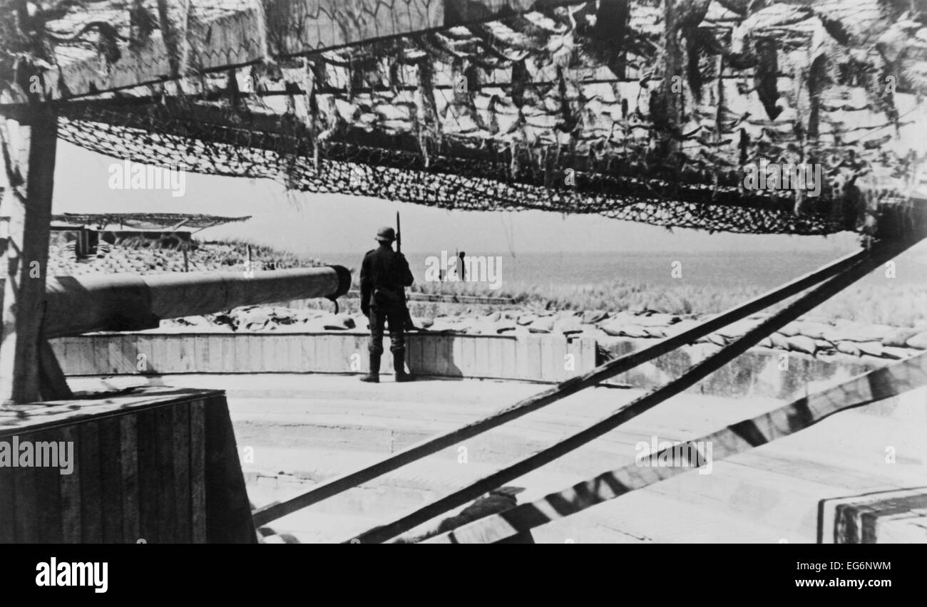 German Soldiers Atlantic Wall High Resolution Stock Photography and ...