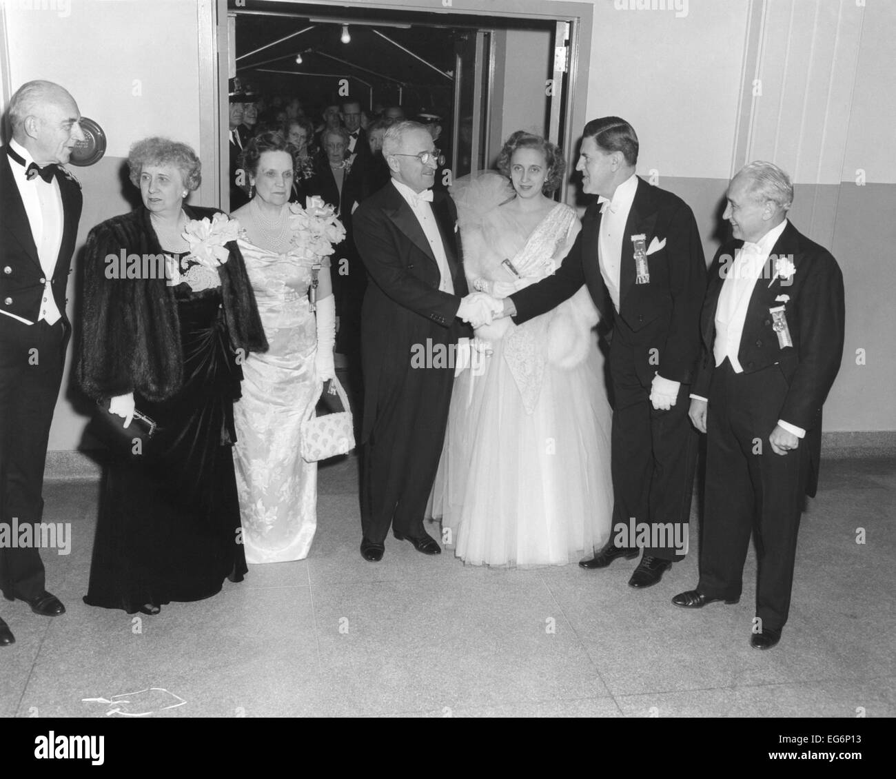 Bess truman 1949 Black and White Stock Photos & Images - Alamy