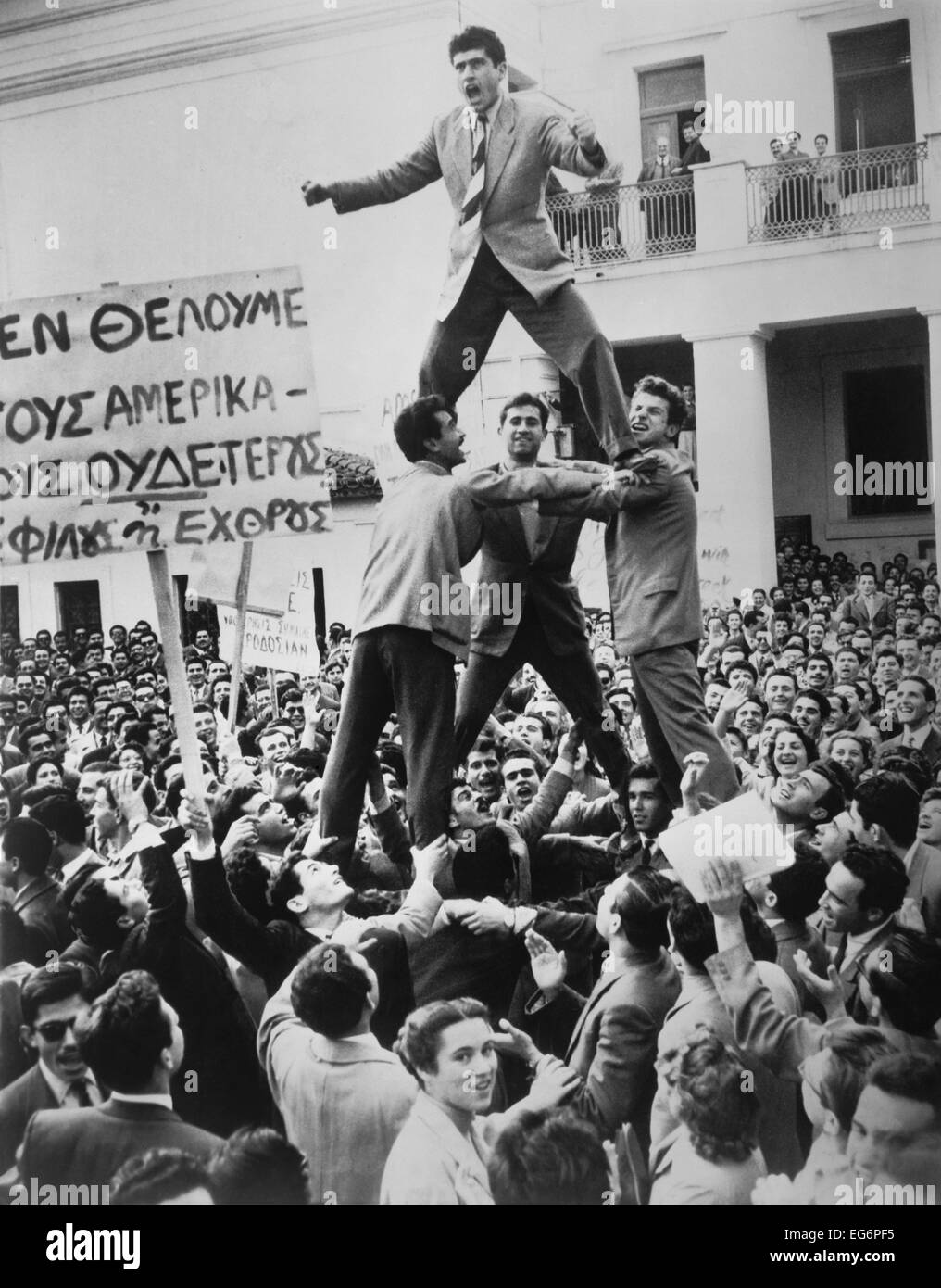 Greece athens 1950s Black and White Stock Photos & Images - Alamy