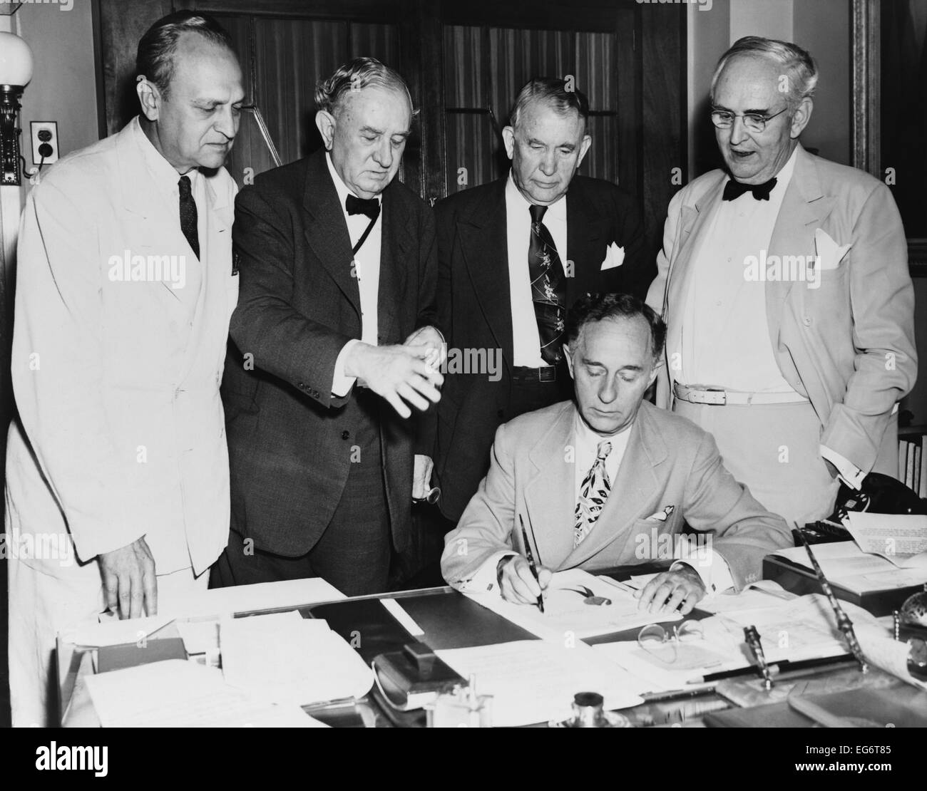 North Atlantic Treaty Organization, NATO, is ratified by U.S. Senate ...
