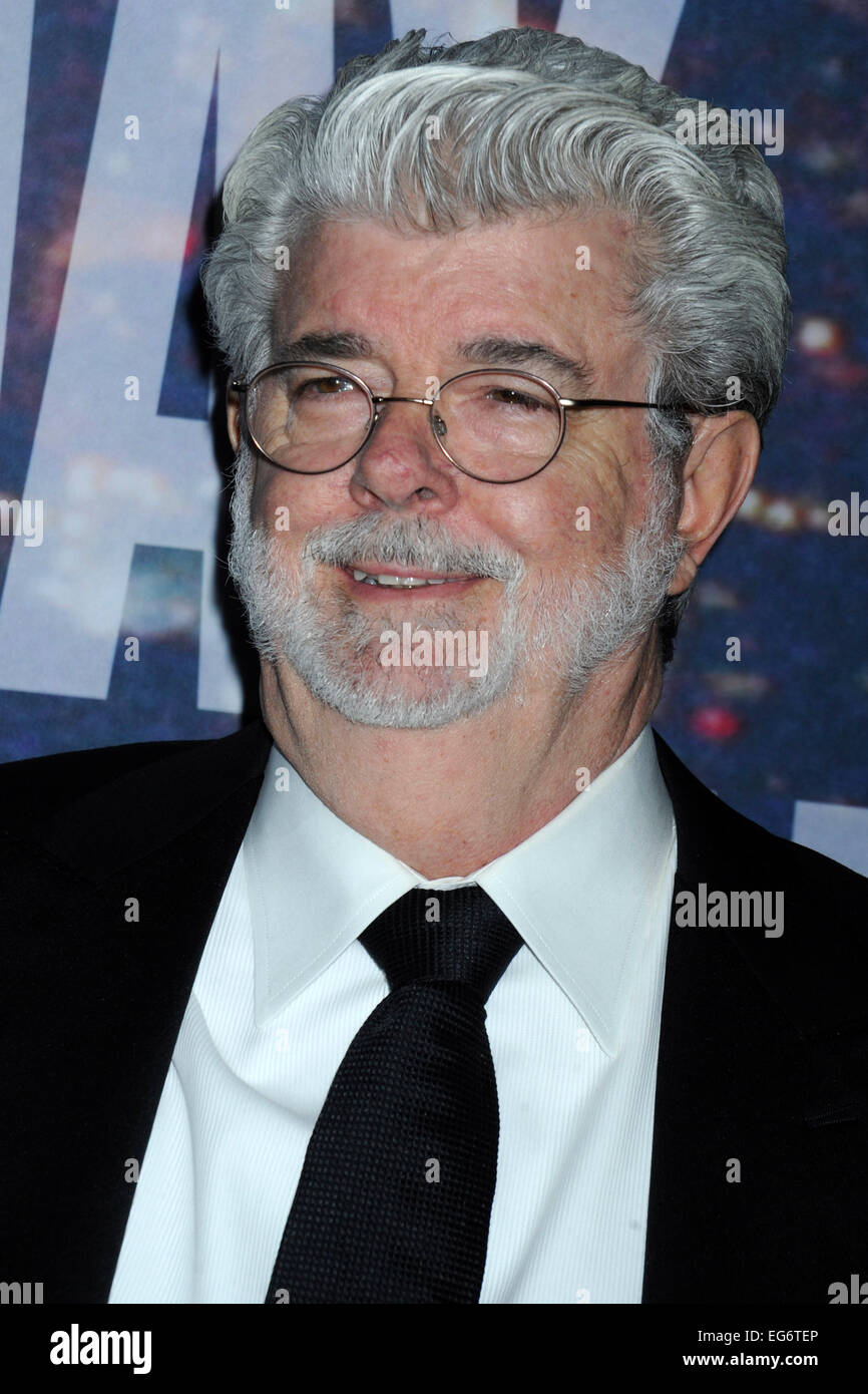 George Lucas attending the SNL 40th Anniversary Celebration at ...