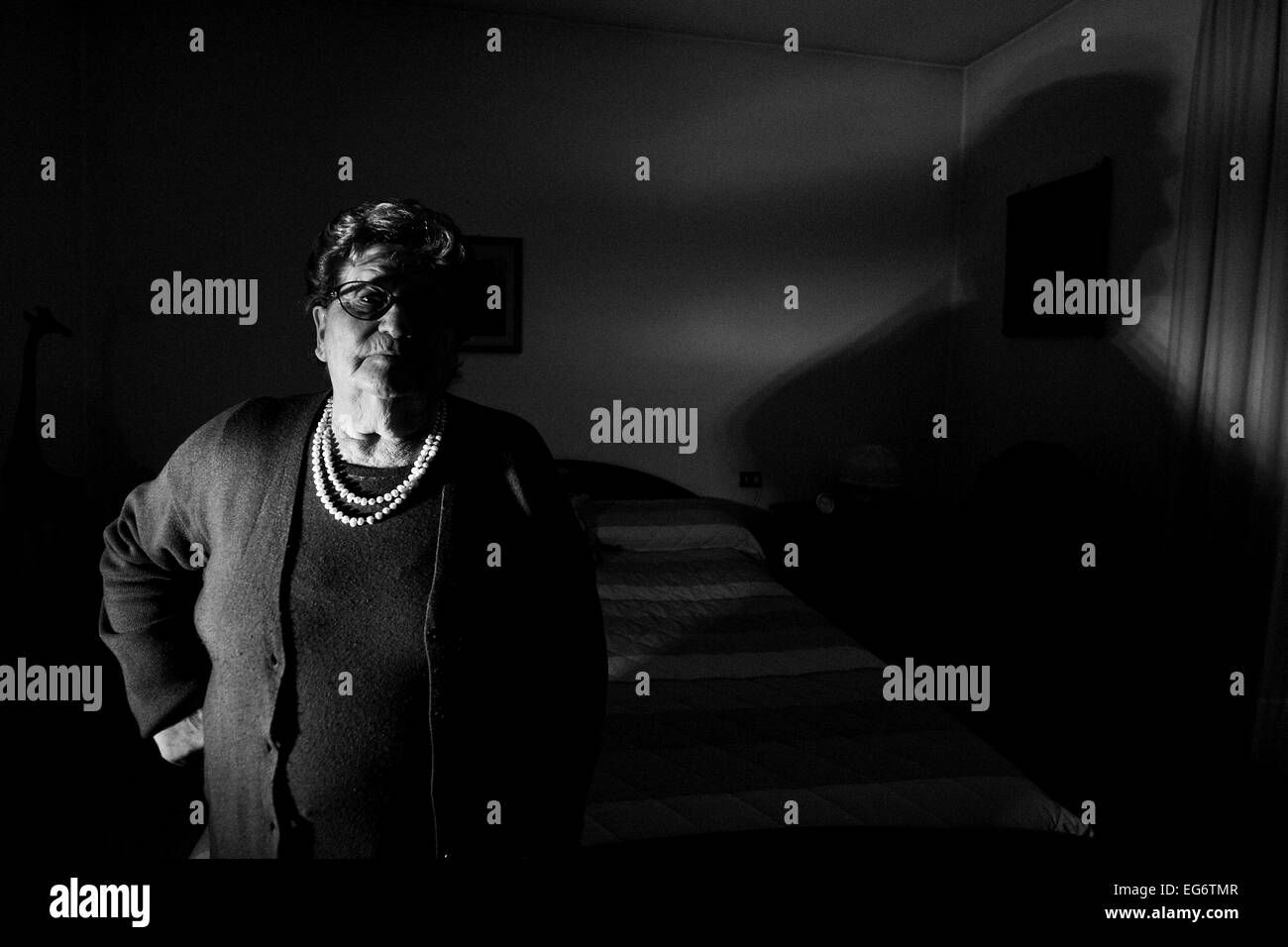 Italy, daily life at home, Anna Stock Photo - Alamy