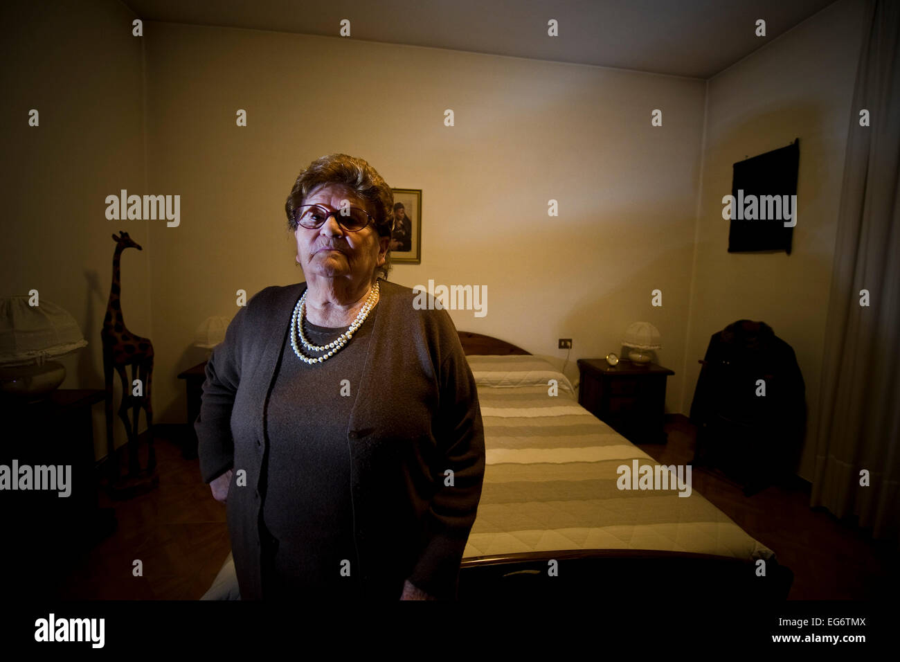 Italy, daily life at home, Anna Stock Photo - Alamy