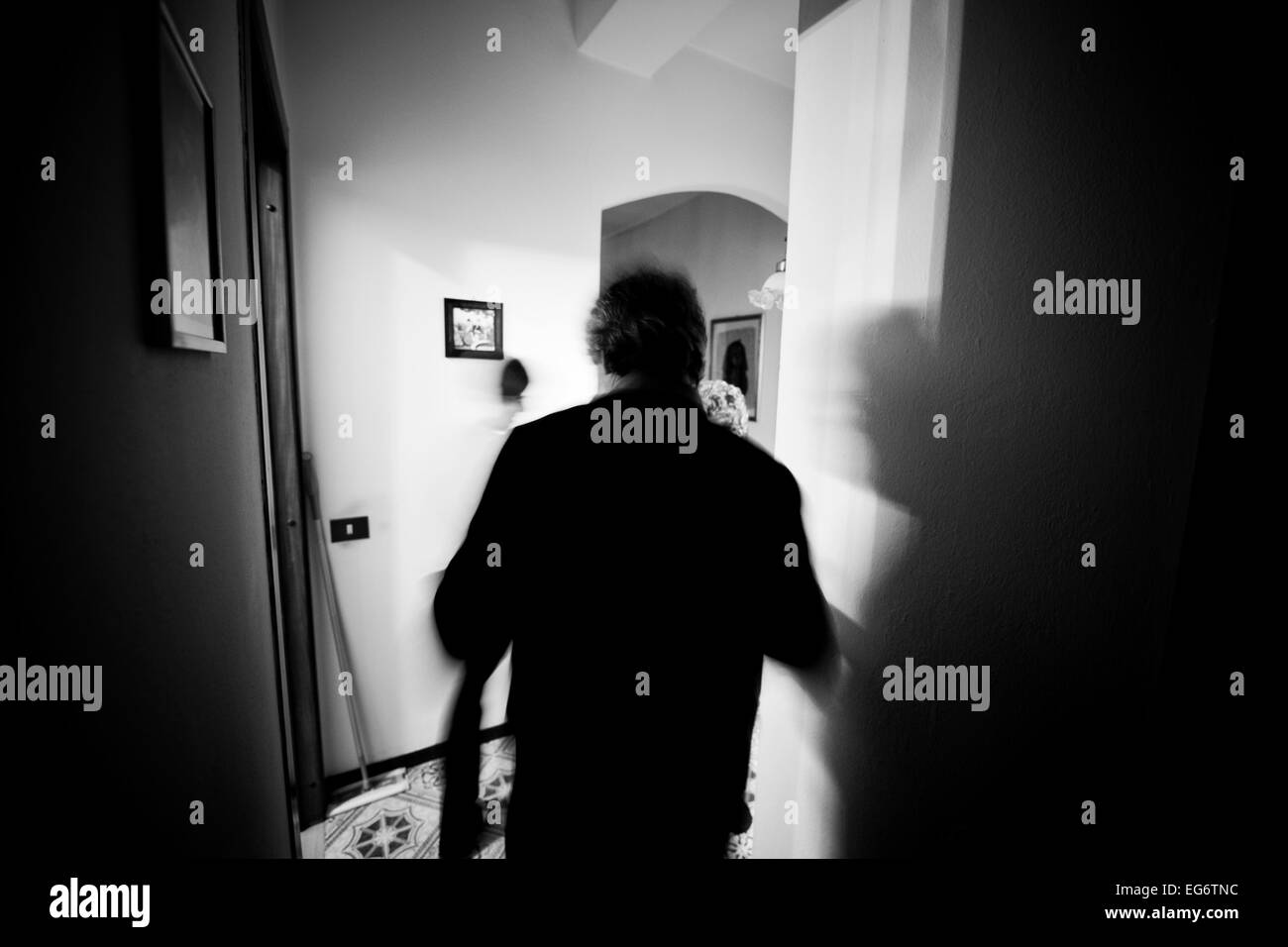 Italy, daily life at home Stock Photo - Alamy