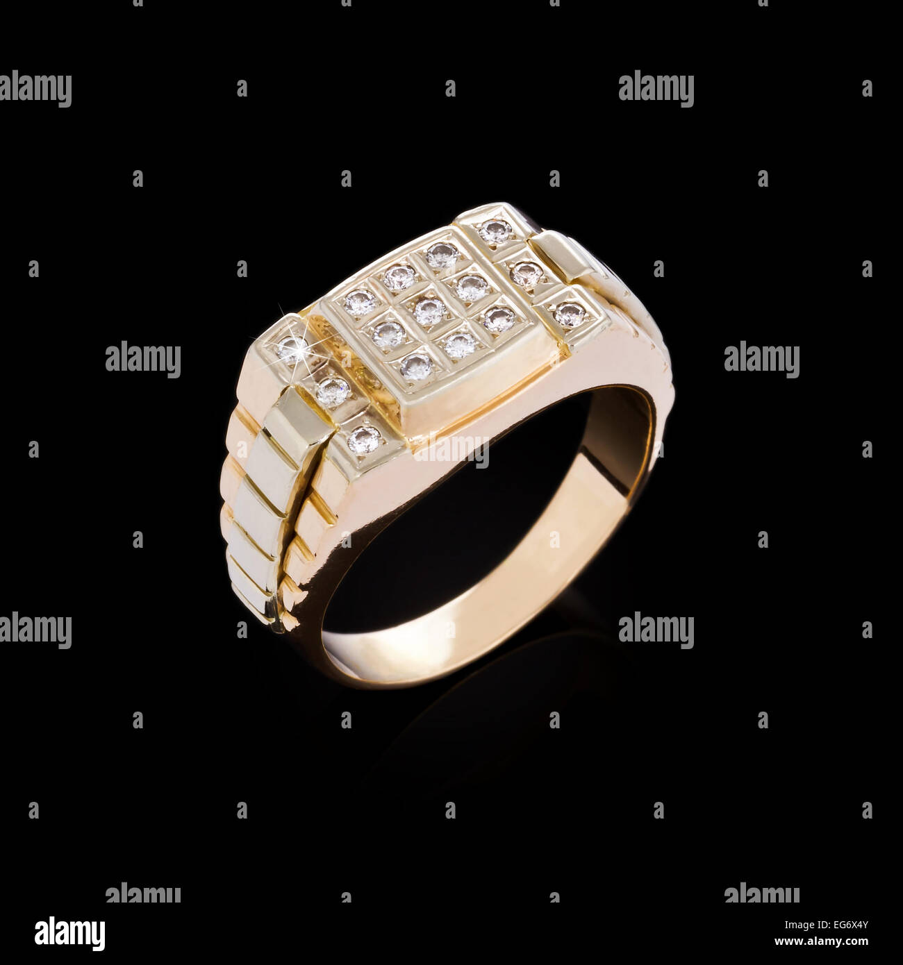 Silver ring black glass hi-res stock photography and images - Alamy