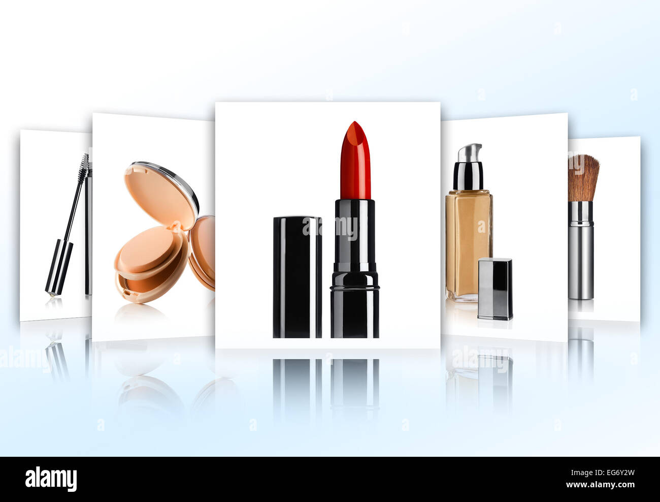 Makeup artist collage hi-res stock photography and images - Alamy