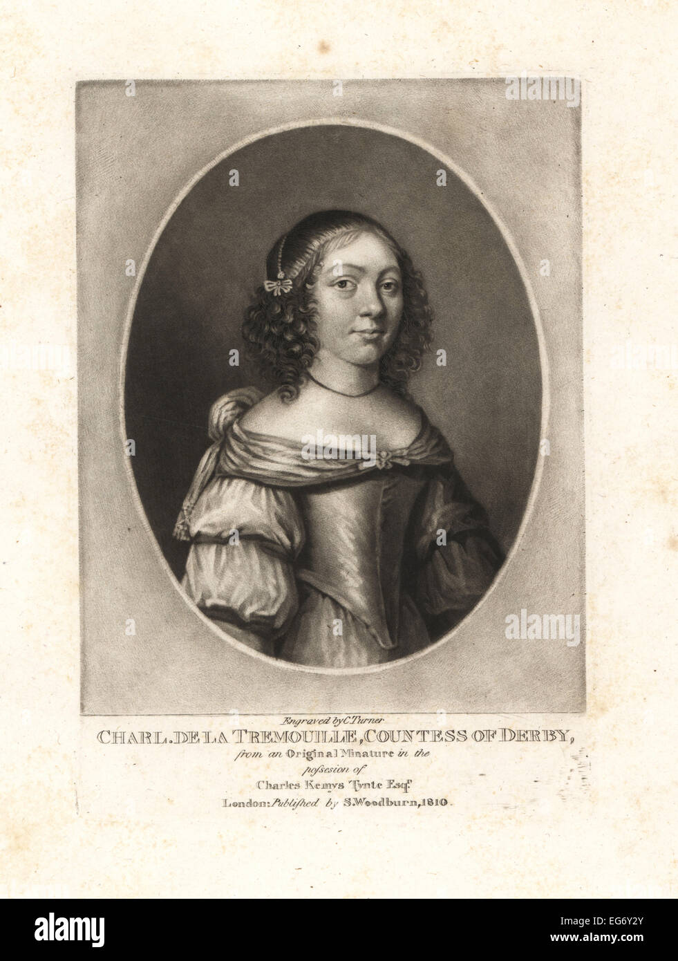 Charlotte Stanley, Countess of Derby, died 1664 Stock Photo - Alamy