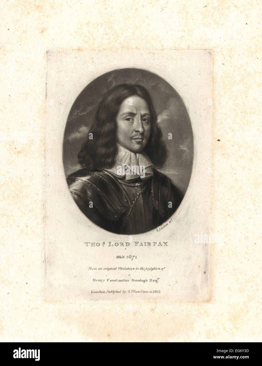 Thomas Fairfax, 3rd Lord Fairfax of Cameron, Parliamentary general in the English Civil War ...