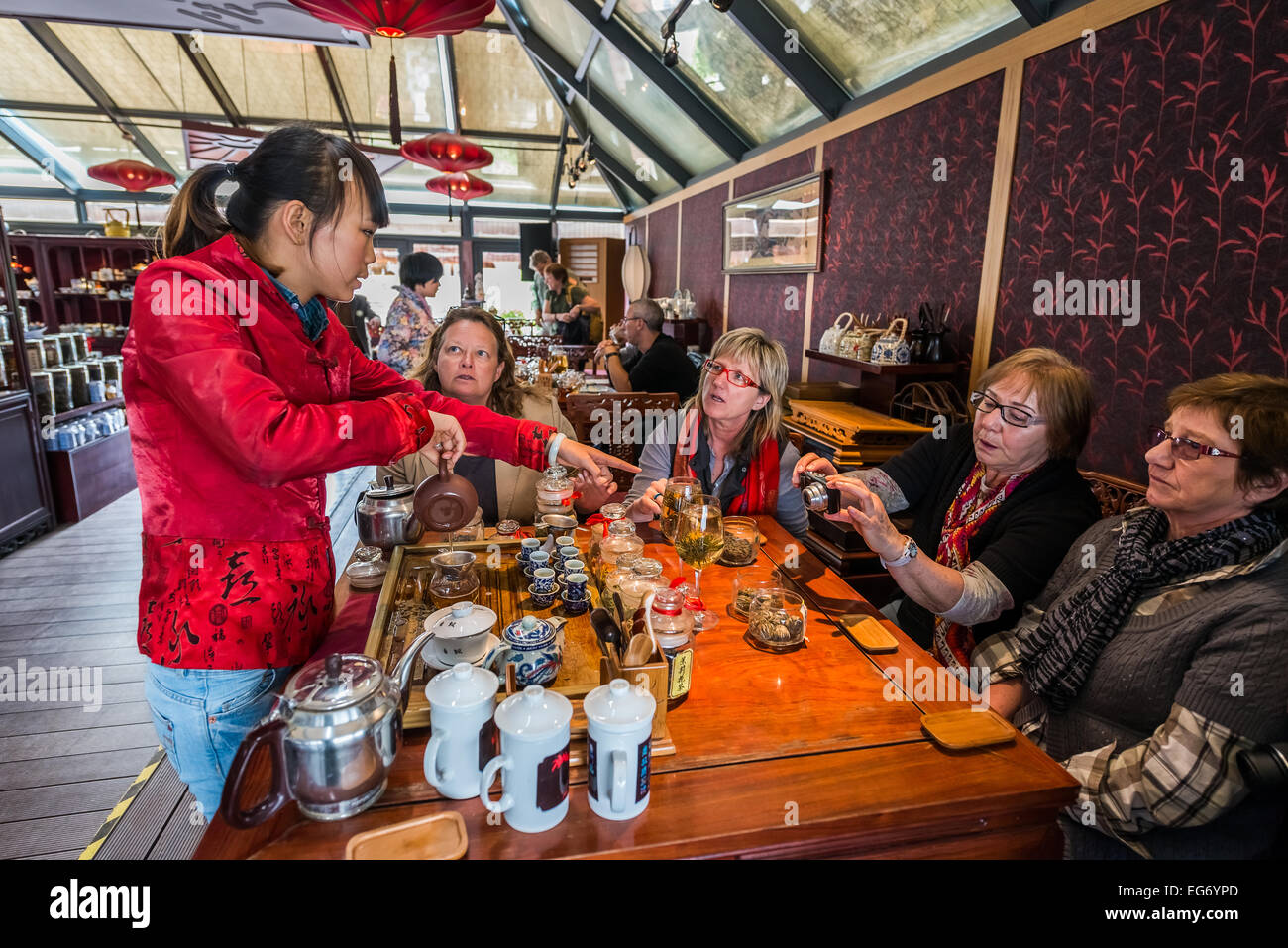 China shanghai tea ceremony in hi-res stock photography and images - Alamy