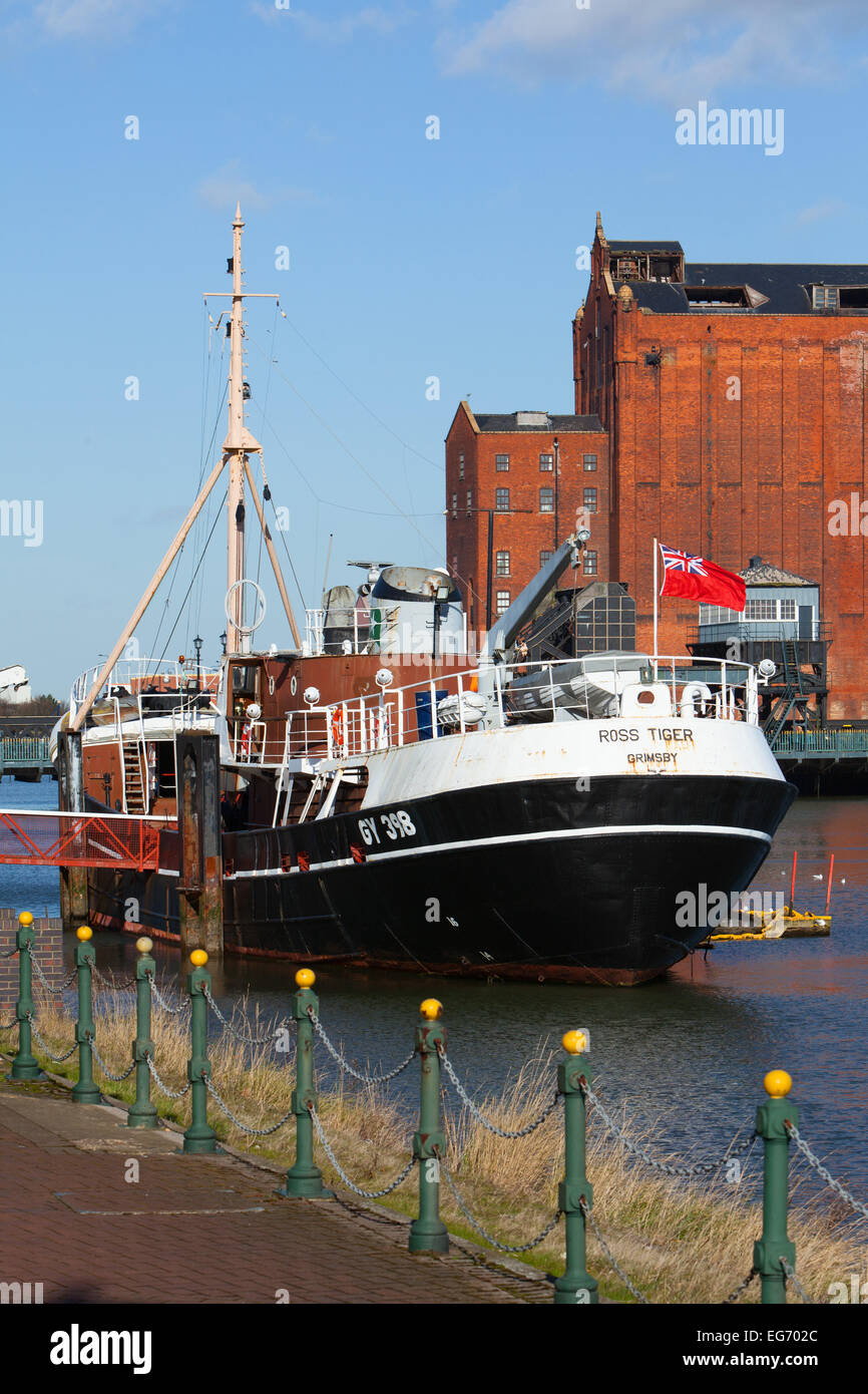 The Ross Tiger, a 1957 side-winder fishing trawler that was converted ...