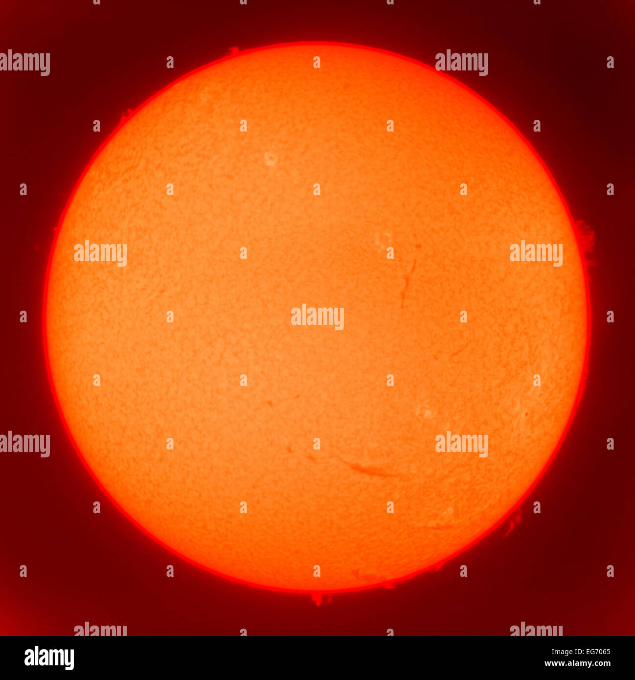 The sun hydrogen alpha hi-res stock photography and images - Alamy