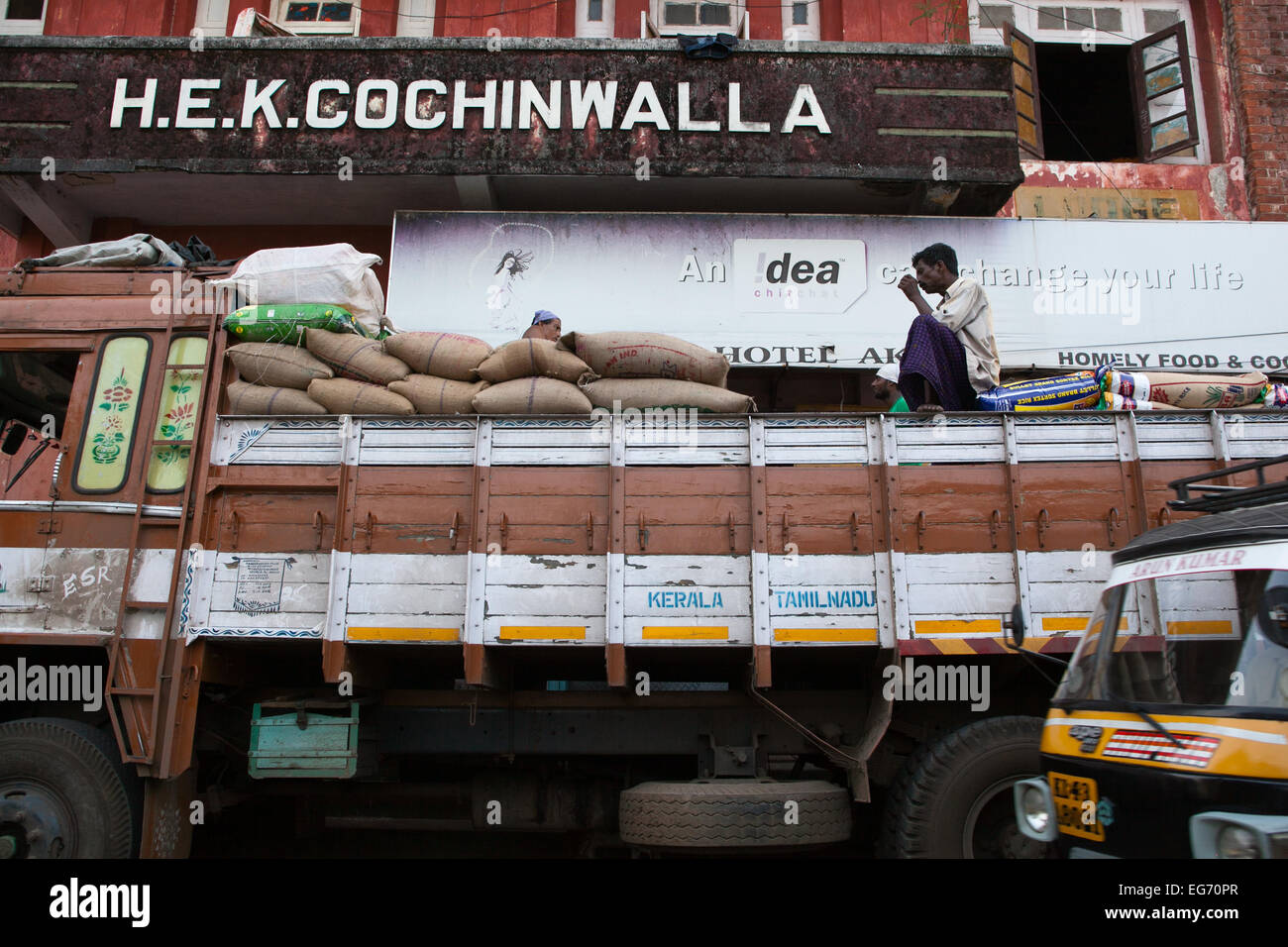 Spice Street, Cochin, Kochi, Kerala Stock Photo - Alamy