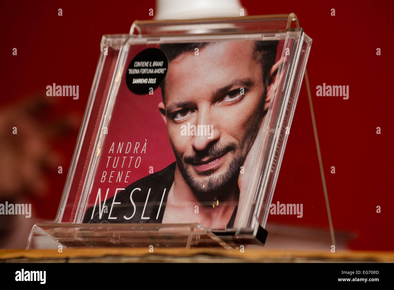 The songwriter and Italian rapper Francesco Tarducci, aka Nesli, met ...