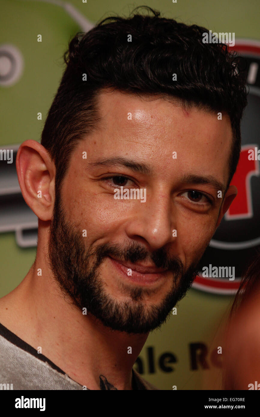 The songwriter and Italian rapper Francesco Tarducci, aka Nesli, met ...