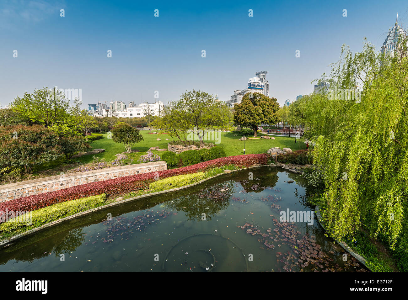Shanghai gucheng park hi-res stock photography and images - Alamy