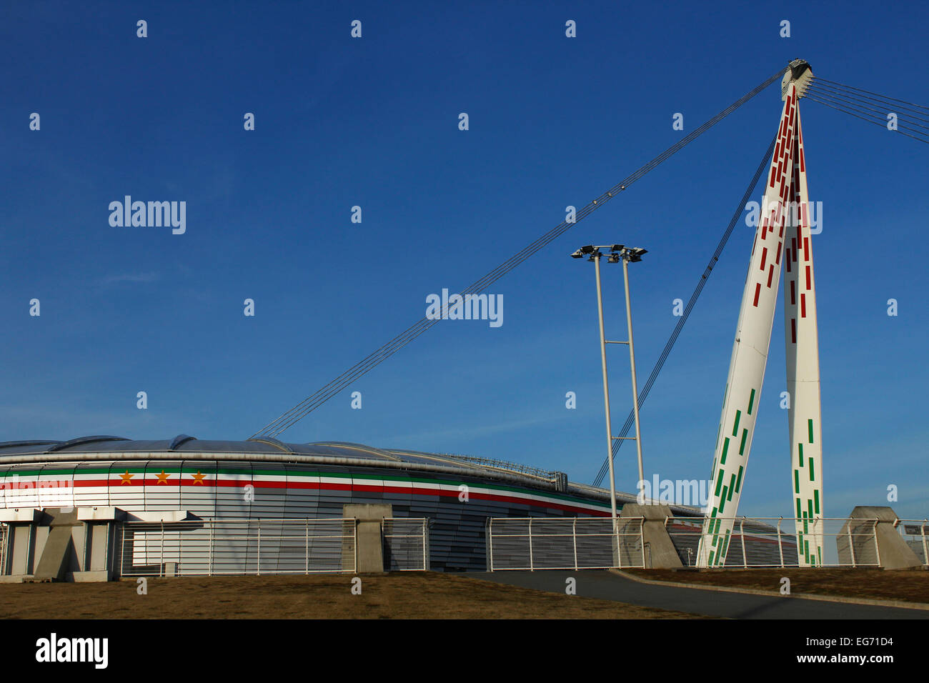 Juventus stadium also called Allianz Stadium in Turin, Italy Stock ...