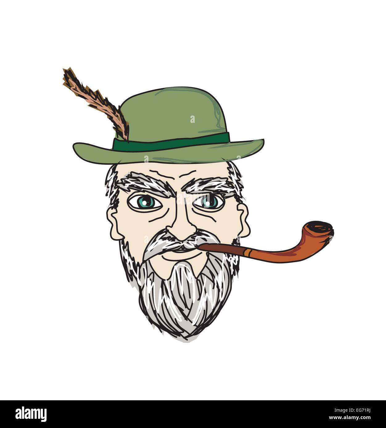 Old man distinguished wise look hi-res stock photography and images - Alamy