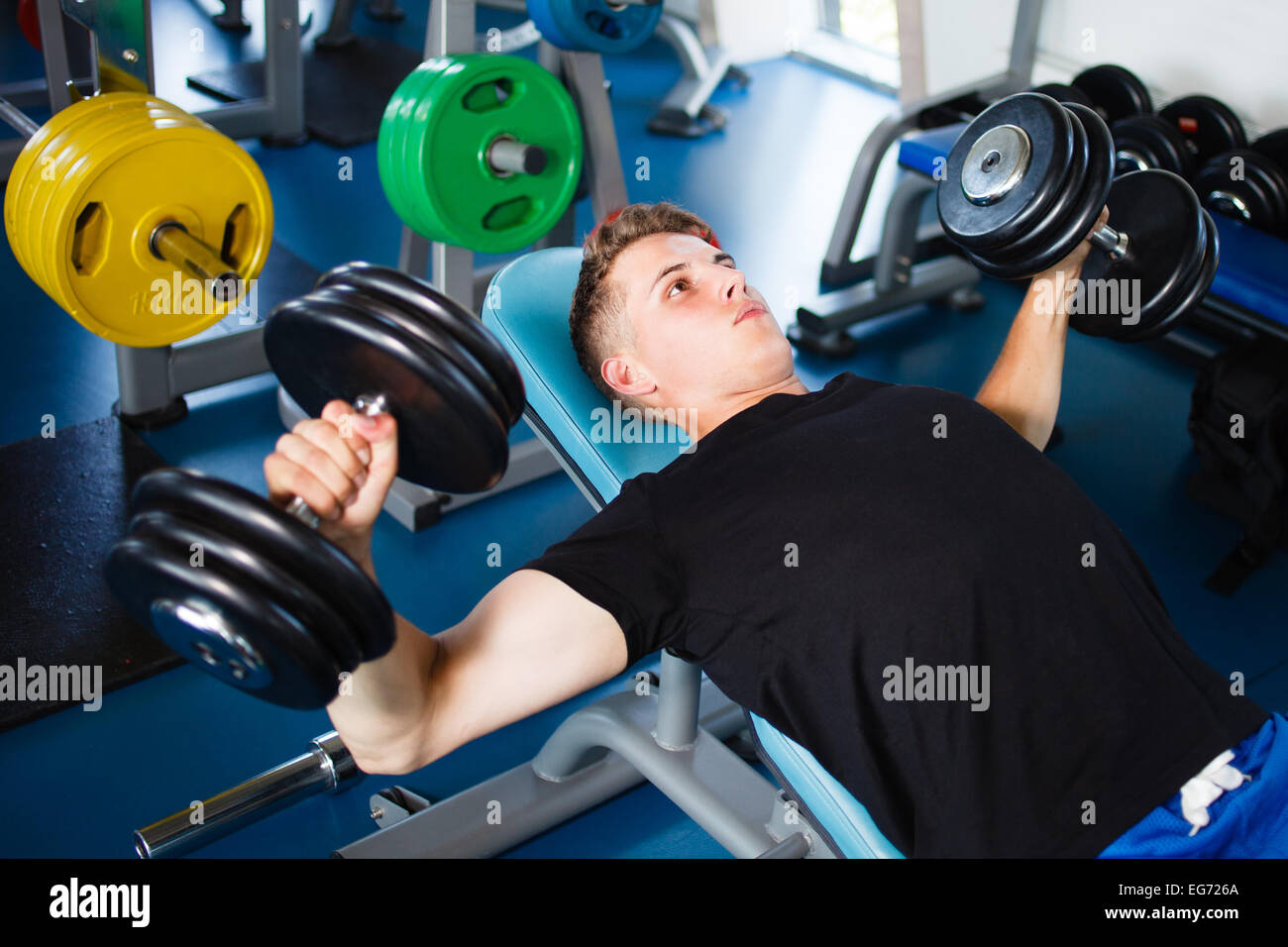 Human dumbbells hi-res stock photography and images - Alamy