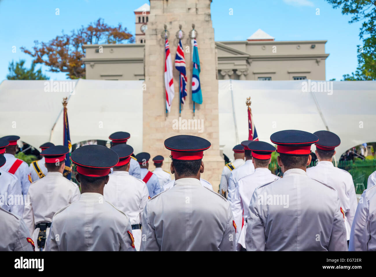 Bermuda regiment hi-res stock photography and images - Alamy