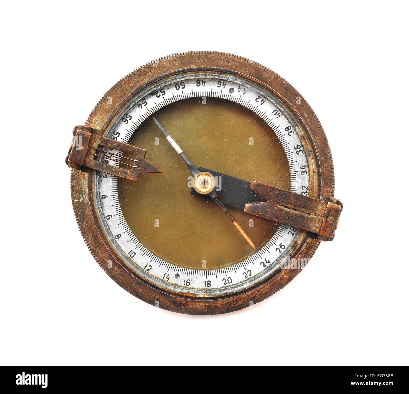 Golden compass guide Cut Out Stock Images & Pictures - Alamy
