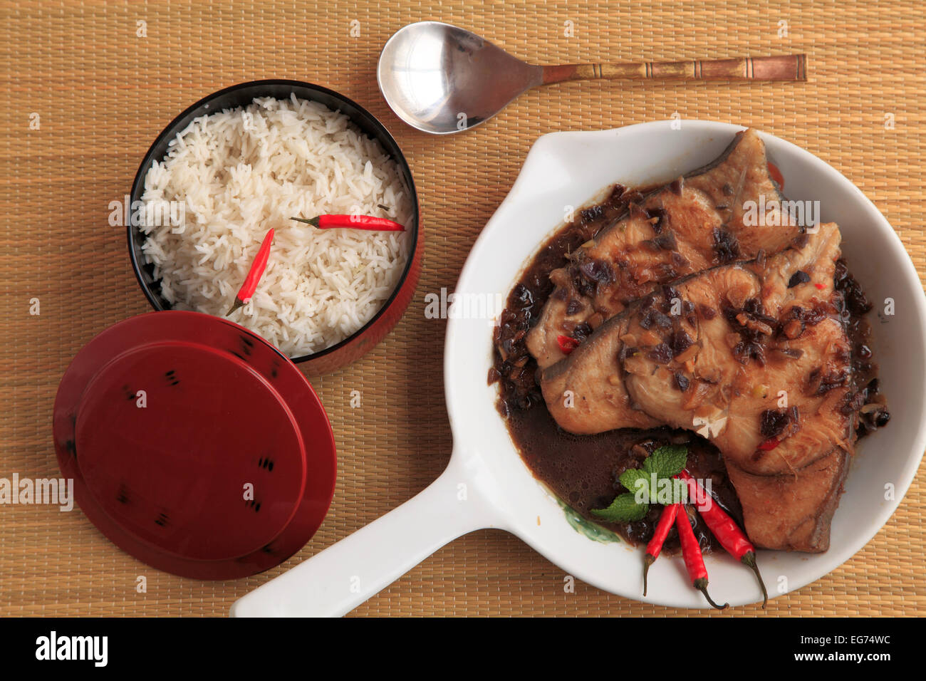 Vietnamese fish hotpot Stock Photo - Alamy