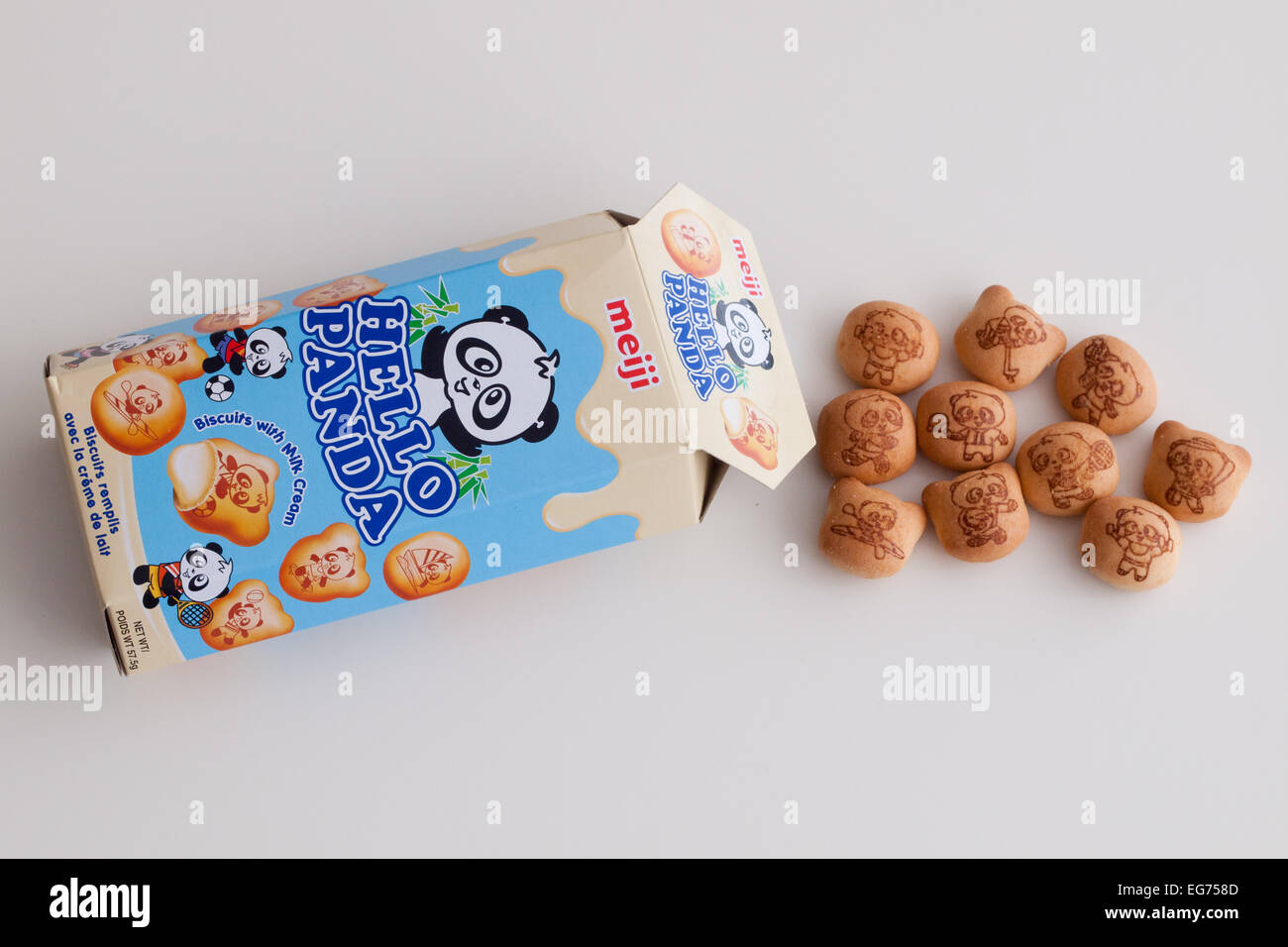 Hello panda japanese biscuits hi-res stock photography and images - Alamy