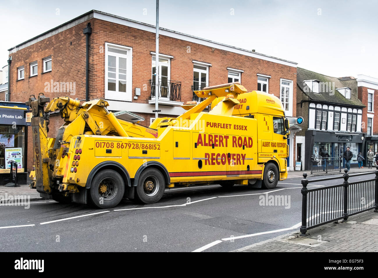 Gn07 bhv volvo recovery vehicle hi-res stock photography and images - Alamy