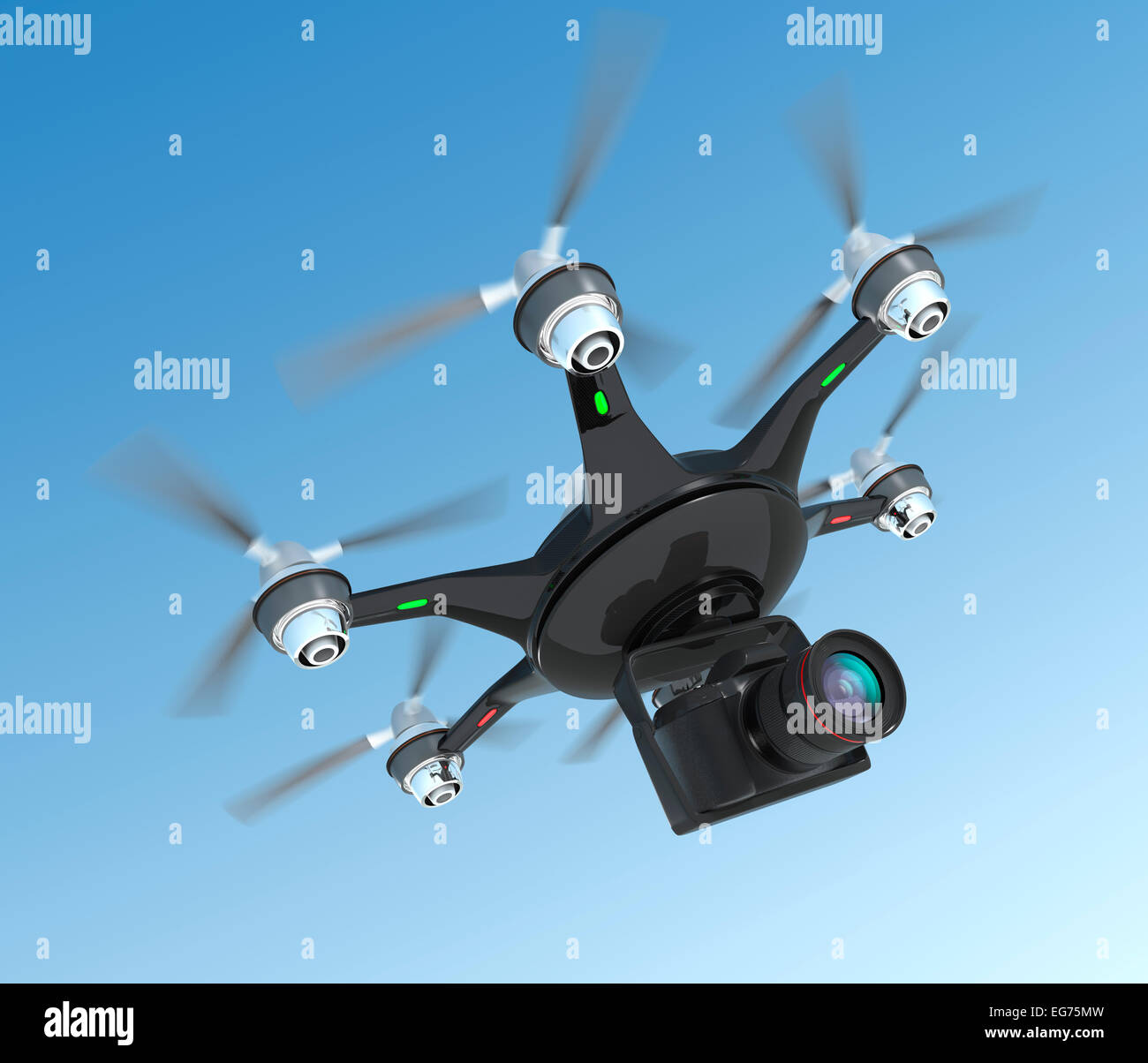 Multirotor helicopter mounted dslr camera hi-res stock photography and ...