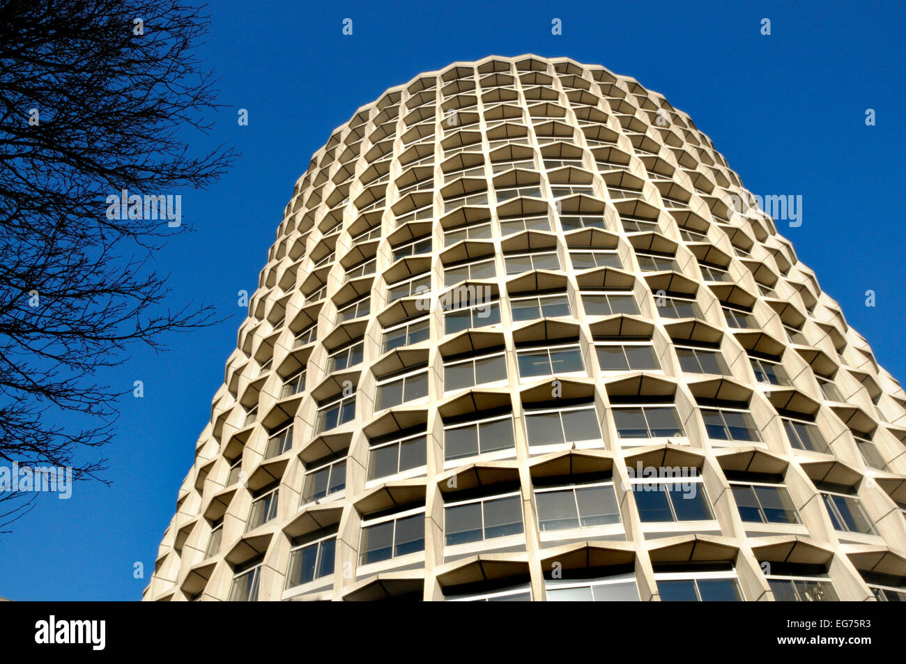 London, England, UK. One Kemble Street (WC2B 4AN) or 'Space House ...