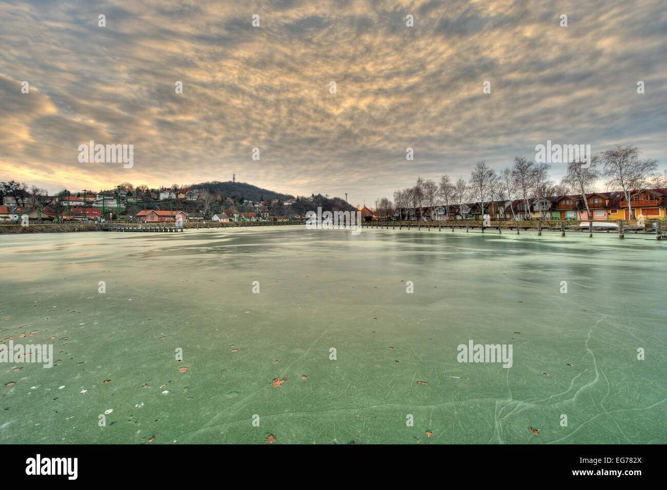 Lake balaton in wind hungary hi-res stock photography and images - Alamy