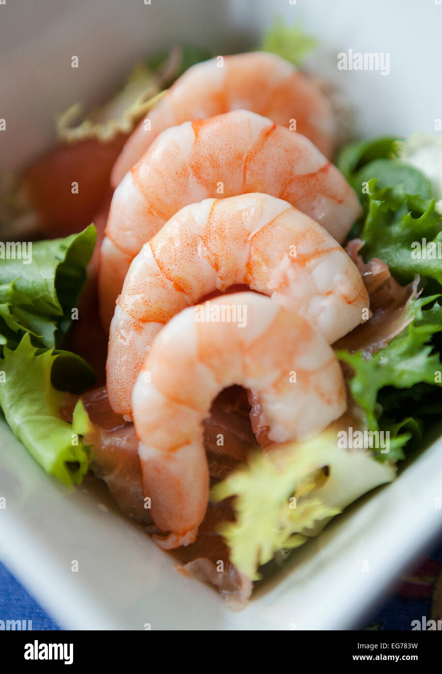 Four prawns hi-res stock photography and images - Alamy