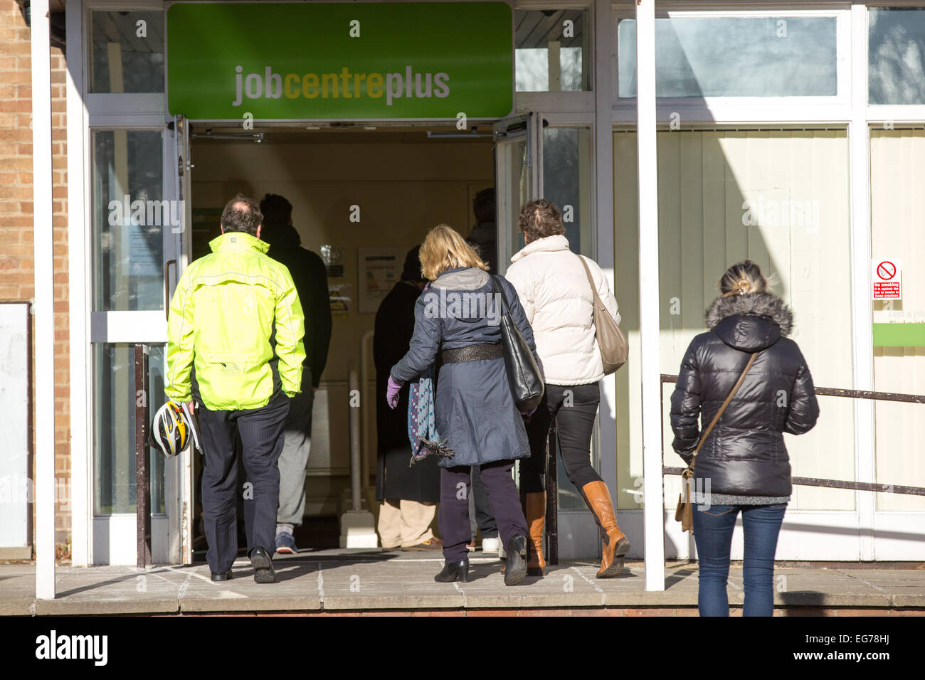 JOB CENTRE PLUS IN CAMBRIDGE Stock Photo - Alamy
