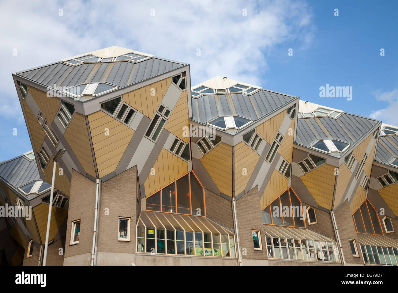 Netherlands, Rotterdam, cubical houses Stock Photo - Alamy