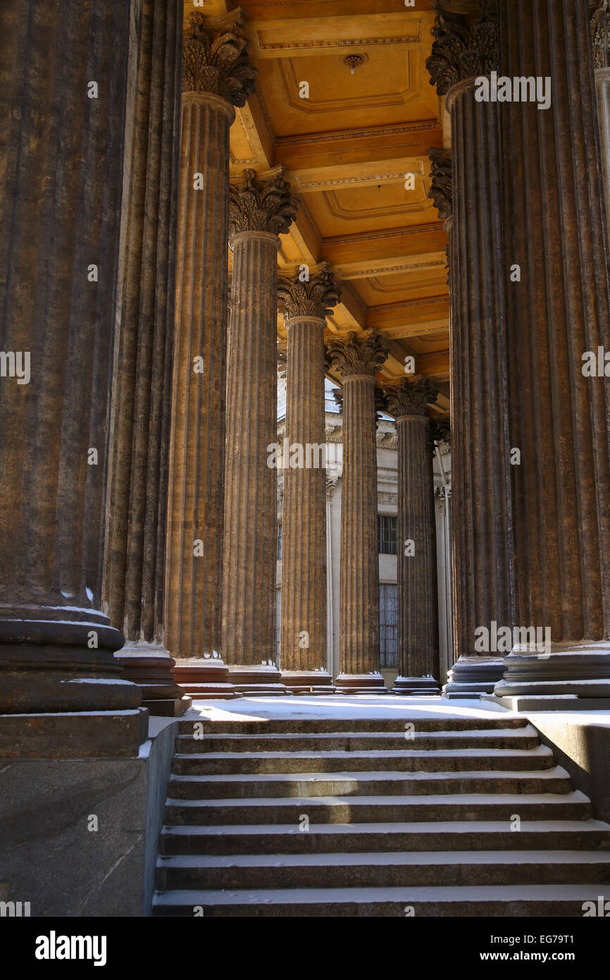 Cathedral colonnade hi-res stock photography and images - Alamy