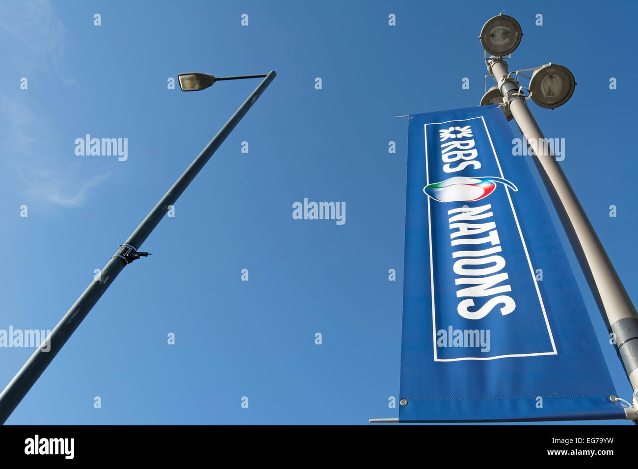 Six nations banner hi-res stock photography and images - Alamy